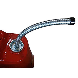 "JERRY CAN METAL SPOUT w/built in Metal Screen incl Gasket & Spout Cap" HEAVY DUTY Army Surplus Military USMC BLITZ Gallon Gas G Jerrycan Flexible Pouring Fuel Nozzle Brand NewCan not included