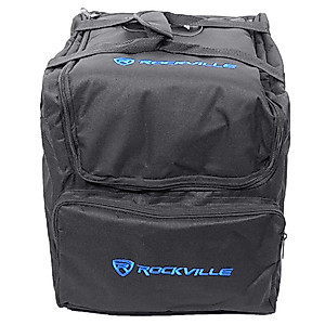 Rockville Padded Travel Bag for (2) Chauvet or American DJ Effect Lights (RLB40)
