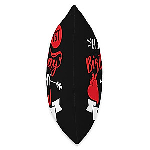 Heart Transplant Survivor Anniversary Gift Happy 1st Birthday to My New Heart, Transplant Anniversary Throw Pillow, 16x16, Multicolor