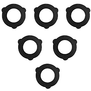 6 Pieces Brass Male Thread Hose Nozzle Quick Connect Adapter