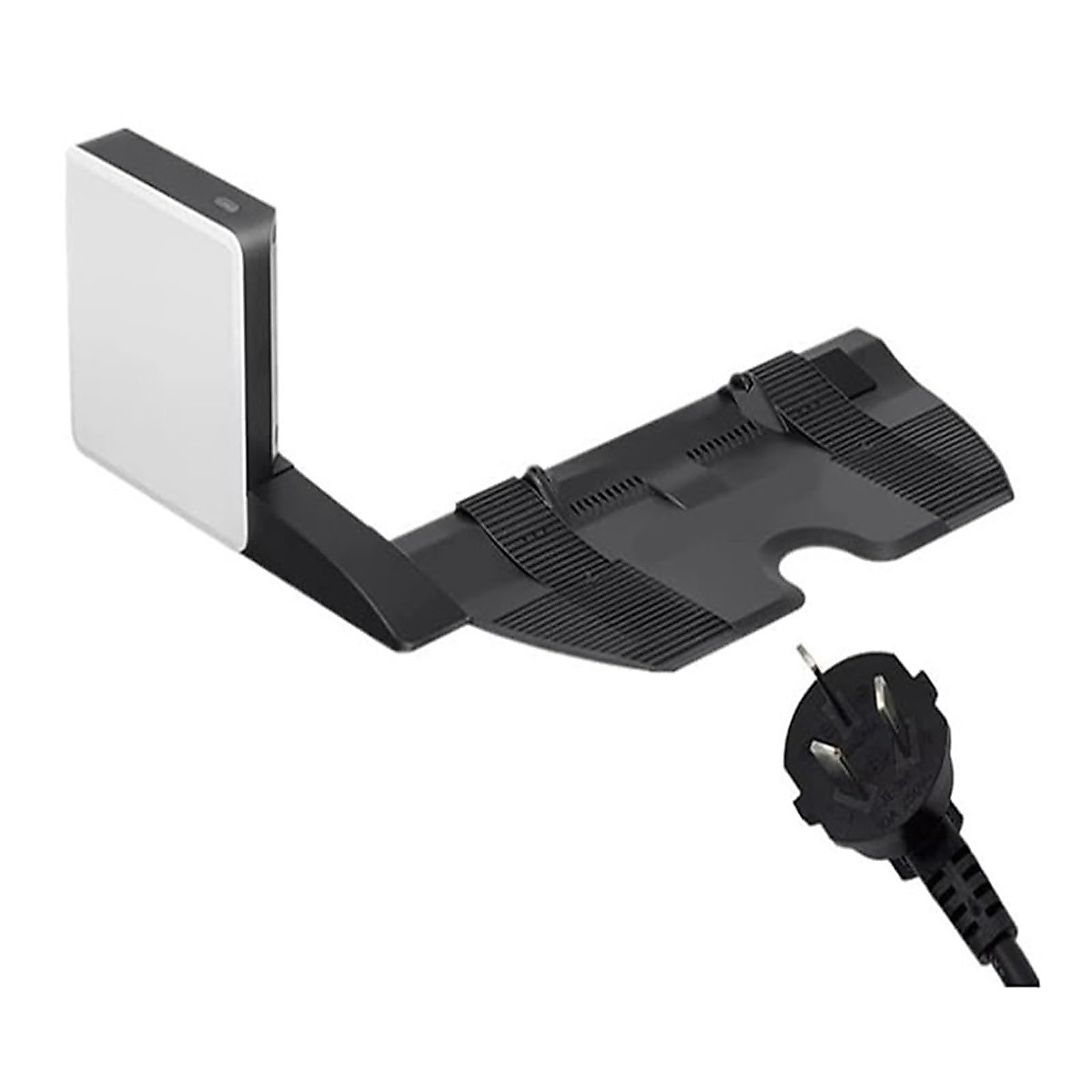 LZDBTP Vacuum Replacement Parts Compatible for Roborock S7 MaxV Ultra,Empty Wash Fill Dock Dryer Module, High-Speed Heat and Air Mop Drying .Vacuum Accessory Kit(Dry Kit-us Adapter)