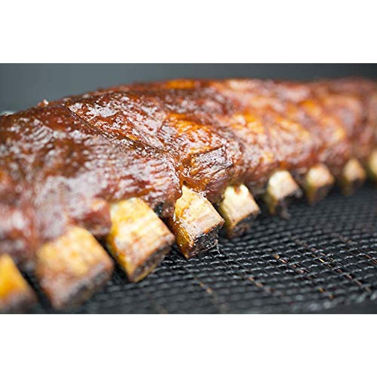 BBQ Butler Non-Stick BBQ Mesh Grill Mat- Perfect For Smokers - Traeger, Green Egg, Kamodo Compatible