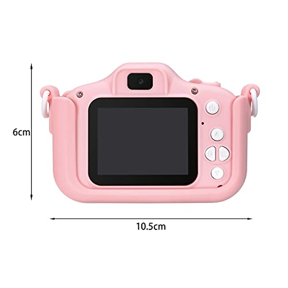 cdar Digital Camera for Kids,Children's Camera,Full 1080P Rechargeable Electronic Mini Camera for Students, Teens, Kids Black