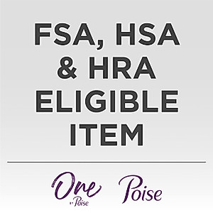 Poise Feminine Pads with Wings (2-in-1 Period & Bladder Leakage Pad for Women), Regular, Heavy Absorbency for Period Flow, Light Absorbency for Bladder Leaks, 18 Count