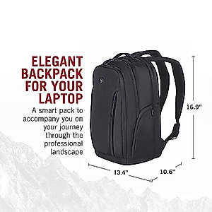 Victorinox Swiss Army Altmont Professional Essential Laptop Backpack Black