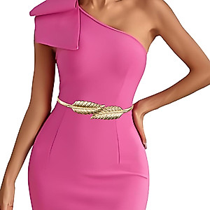 Barry.Wang Rhinestone Belt for Women Western Cowgirl Bling Studded Silver Gold Diamond Belt for Jeans Pants Sash Chains