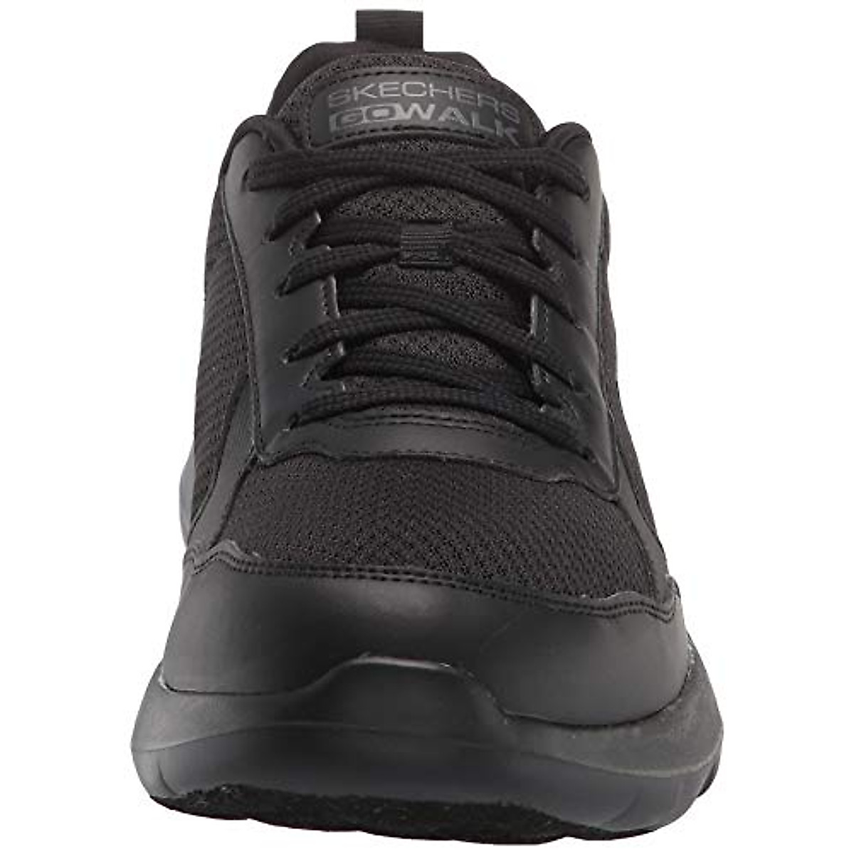 Skechers mens Gowalk Max-athletic Workout Walking Shoe With Air Cooled Foam Sneaker, Black 2, 13 X-Wide US