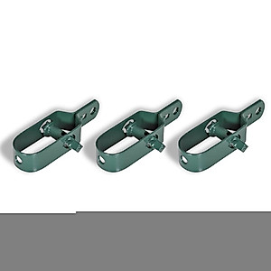 Chain Link Fence with Posts Steel,Safety Fence Garden, Fence Garden Netting Chain Link Fence with Posts Steel Outdoor Residential Fencing for Yard Garden Farm, Transport 59.1"x 984.3" Green