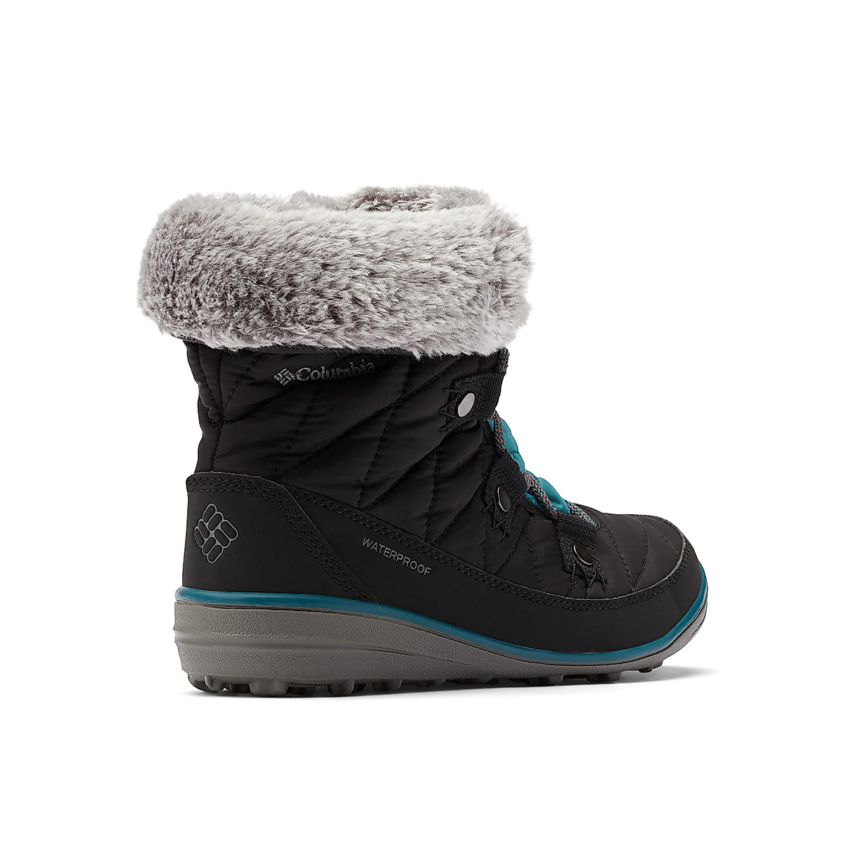 Columbia Women's Heavenly Shorty Omni-Heat, Black/Deep Water, 10