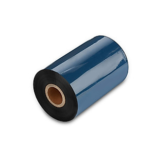 CYTTR Thermal Transfer Printer ribbon-1ROLL 4.33" x 1476'/110mm x 450m Black Wax Resin Ribbons 1"Core Ink Out for Zebra ZT410 ZT420 ZM400 Sato Datamax Tsc TEC Printer