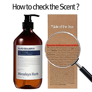 Bouquet Garni NARD Hair Shampoo Lavender Musk - Scalp Vitality, and Soft Cleansing (Containing Argan Olive Jojoba Macadamia Sunflower Oil, Protein, and Amino Acids) - 16.9 oz