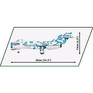 COBI Historical Collection Vietnam War MIG-17 NATO Code Fresco (2424)