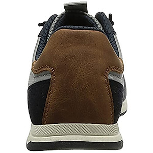 bugatti Men's Sneaker, Dark Blue Grey, 9