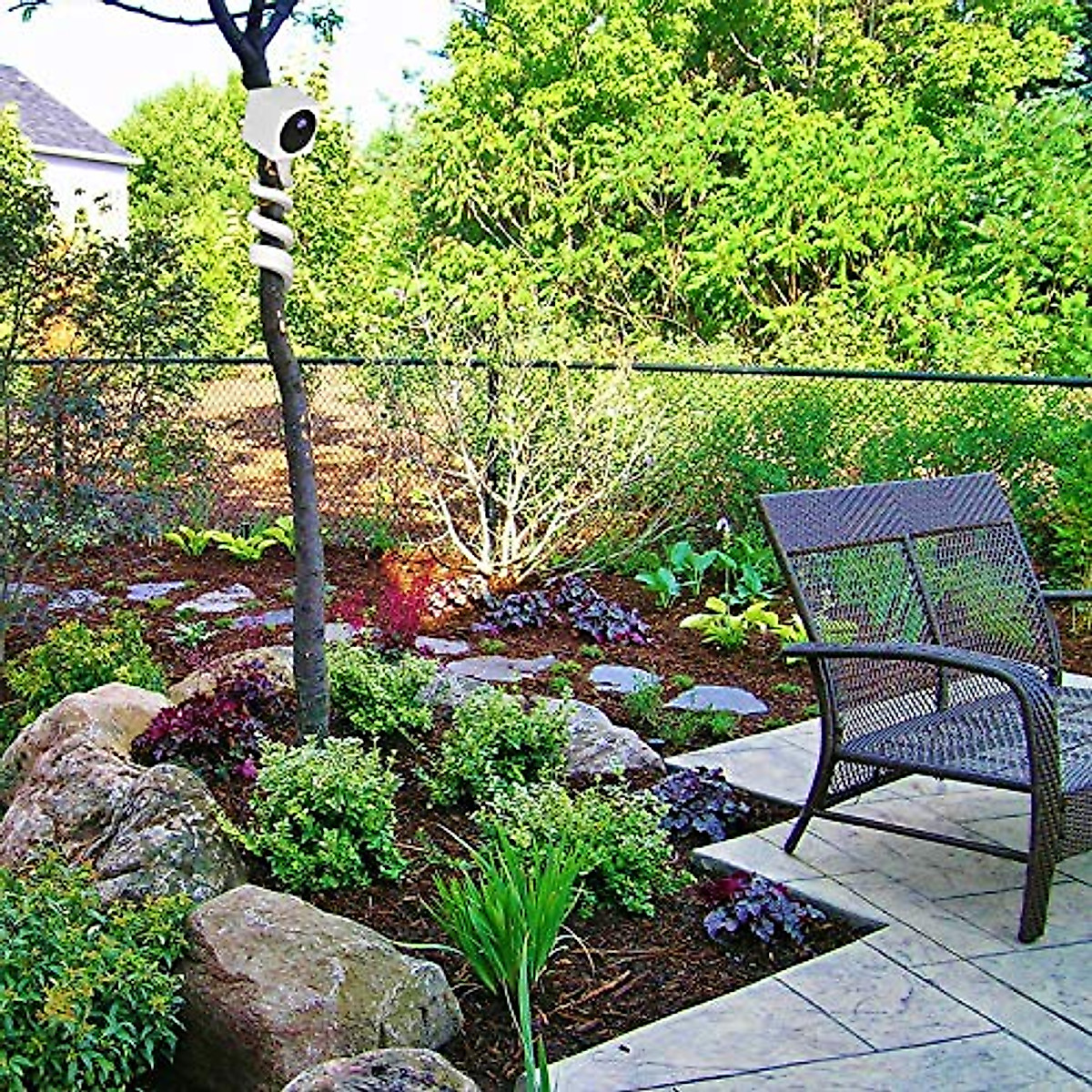 2Pack Twist Mount for All-New Wyze Cam V3 & Wyze Cam Outdoor, Flexible Gooseneck Mounting Bracket to Attach Your Camera Anywhere with No Tools - White