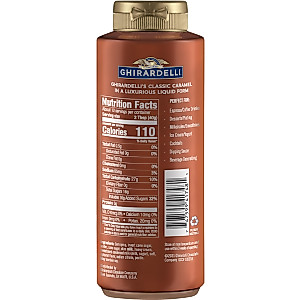 Ghirardelli Chocolate and Caramel Sauces 16 oz Squeeze Bottles