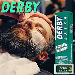 Derby Extra Double Edge Razor Blades, 100 Count