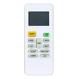 RG52B/BGCE Replace AC Remote Control Compatible with Carrier/Midea Split A/C Unit Air Conditioner RG52F2/BGE RG52B/BGEU RG52B/BGCE