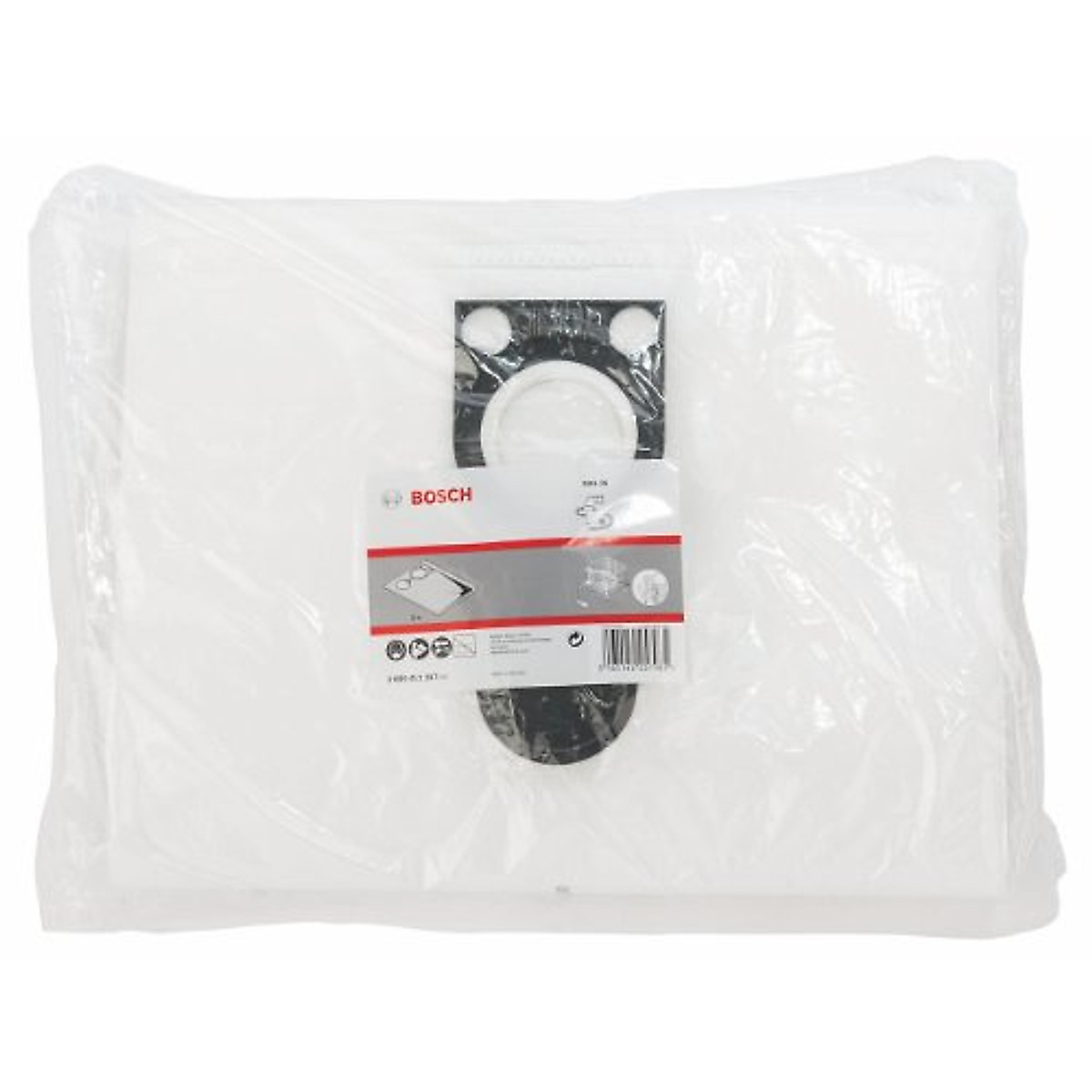 Bosch 2605411167 Paper Filter Bag for Gas 25 Professional, 45cm x 40cm x 15cm, White