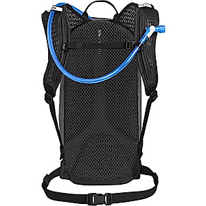 CamelBak Women's M.U.L.E. 12 Mountain Biking Hydration Pack - Easy Refilling Hydration Backpack - Magnetic Tube Trap 100oz, Charcoal/Black