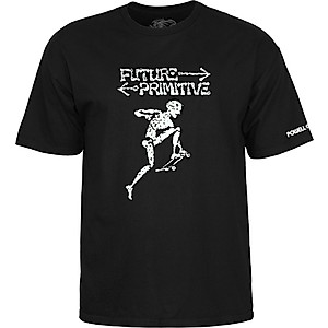 Powell Peralta Skateboards Future Primitive T-Shirt Black Small