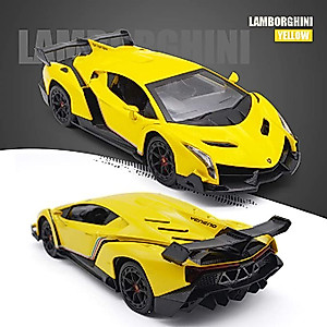100 CLASSIC Officially Licensed Remote Control RC Car Series 1:24 Scale Lamborghini Full Function Electric Sport Racing Hobby Toy Car 2425C3