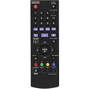 AKB73896401 Remote Control Replacement for LG BLU RAY DISC DVD Player BPM25 BPM35 BP550 BD640 BP200 BP300 BP340 BP350 BP135W BP145 BP155N BP175 BP255 UP870 UP875