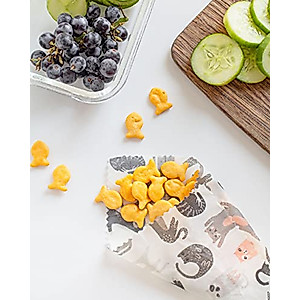 DANICA NOW DESIGNS Cats Beeswax Wrap, 3 CT