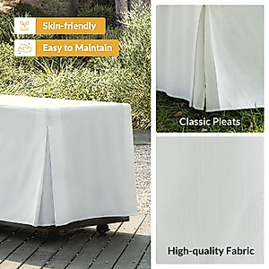 TerraSafe Large Deck Boxes,150 Gallon Resin Storage Boxes for Outdoor Cusion,waterproof, Garden Tools,lockable