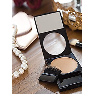 Small Square Powder / Blush Compact Brush - 4 Pieces