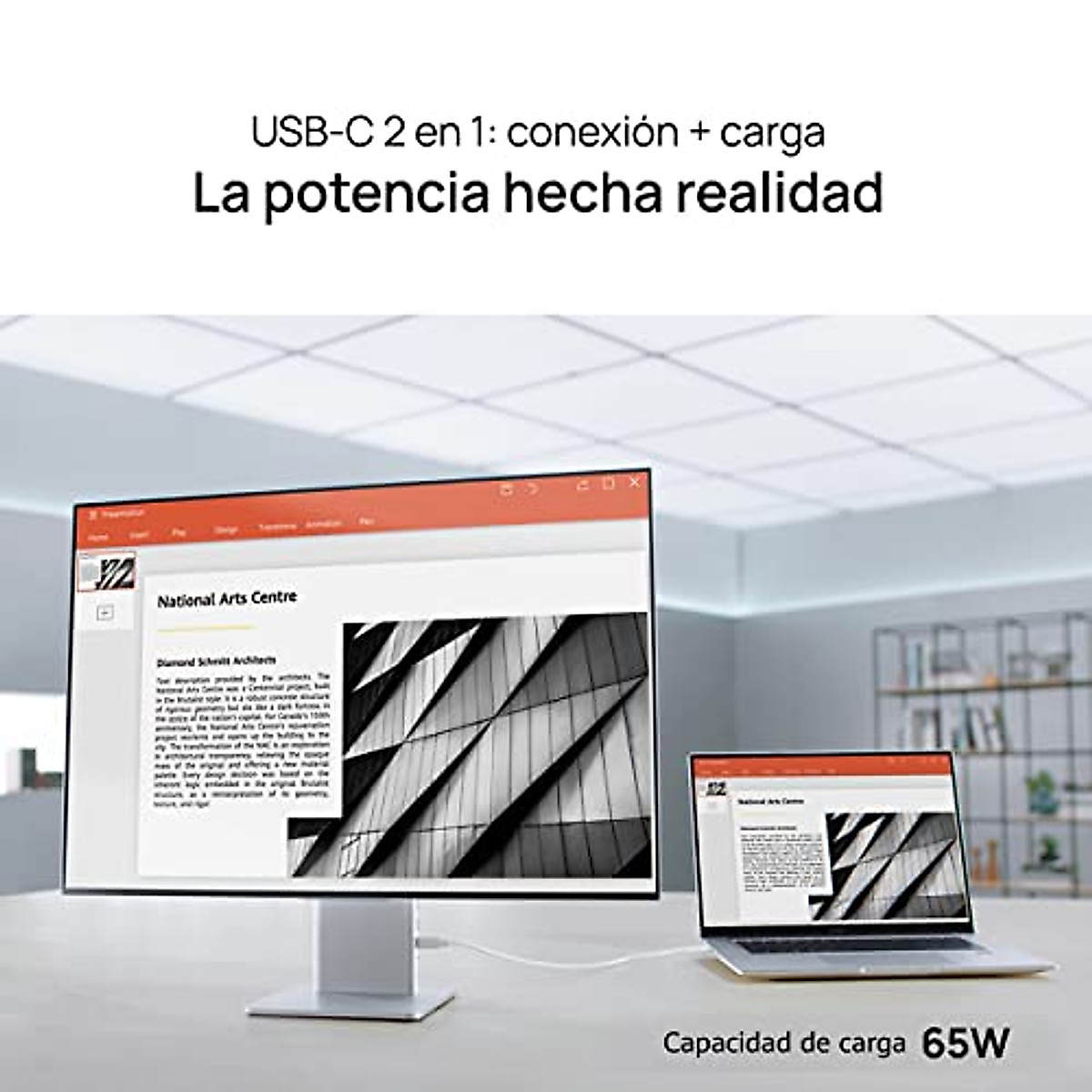 HUAWEI MateView 28.2" Monitor, 4K+ UHD Wireless 3.2, IPS, 98% DCI-P3, VESA DisplayHDR 400, Wireless Projection, USB-C, HDMI, Mystic Silver