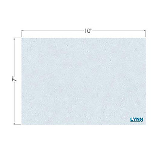 Lynn Manufacturing High Temperature Gasket Paper, Ceramic Fiber Alternative, 2100F Rated, 1/8" Thick x 7" x 10", for Wood Stove, Pellet Stove, Boiler, Furnaces, Kiln, Forge, 2260J