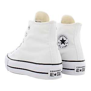 Converse Chuck Taylor All Star High-Top Platform Sneaker Optical White 8.5 B (M)