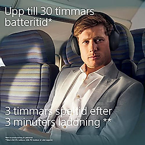 Sony Noise Canceling Wireless Headphones - 30hr Battery Life - Over-Ear Style - Optimized for Alexa and Google Assistant - Built-in mic for Calls - WH-1000XM5B.CE7 - Limited Edition - Charcoal Black