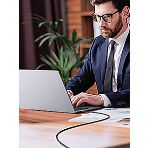 UGREEN 100W USB C to USB C Cable Type C Fast Charging Cable Compatible with MacBook Pro 2022, iPad Pro 2022, iPad Air 5, Samsung Galaxy S23/S22 Ultra, Pixel, Switch, etc. 6.6FT Black