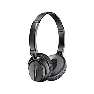 Audio-Technica ATH-ANC20 QuietPoint Active Noise-Cancelling On-Ear Headphones