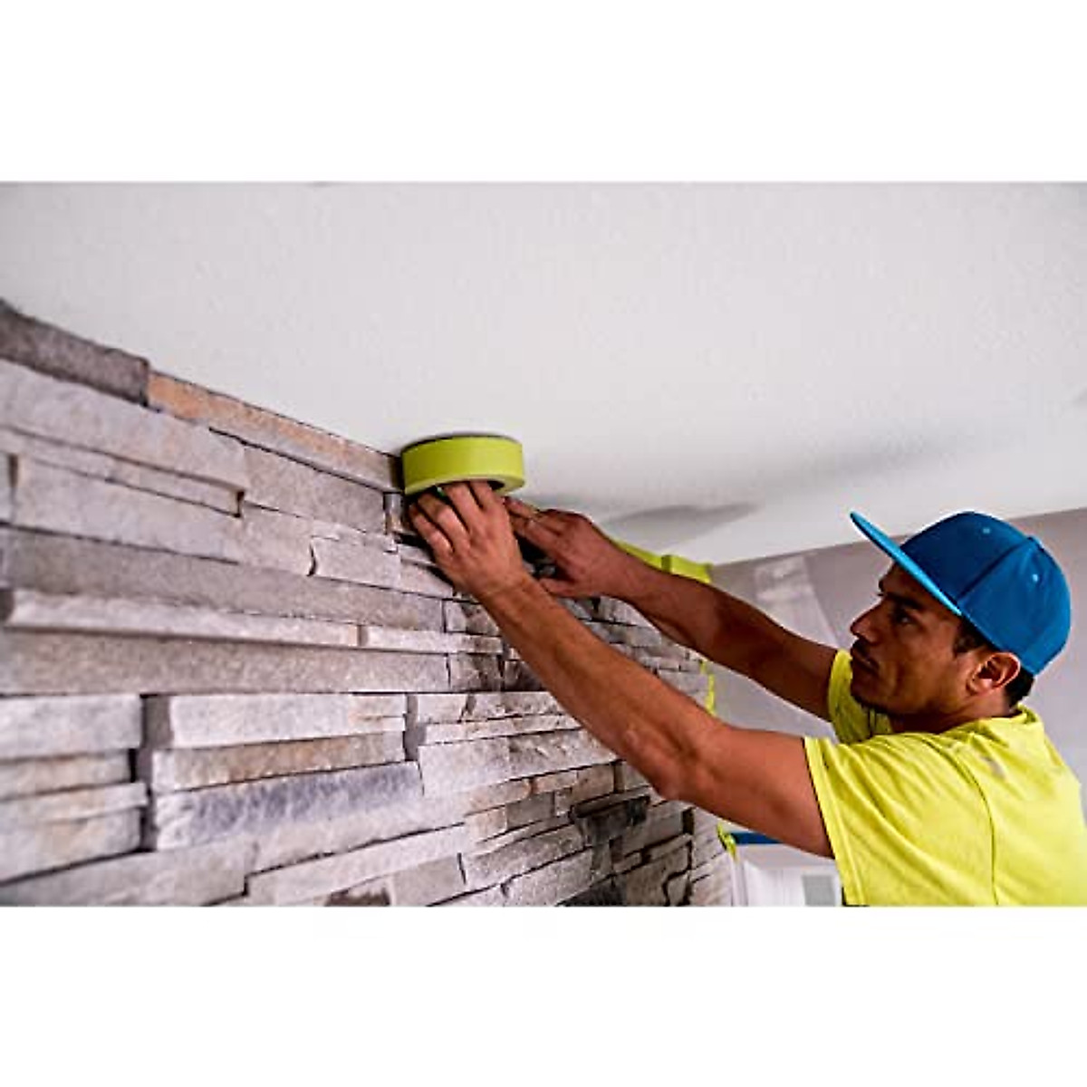 Scotch Painter's Tape 2060-48MP ScotchBlue Rough Surface Painters Tape, 1.88" Width, Green