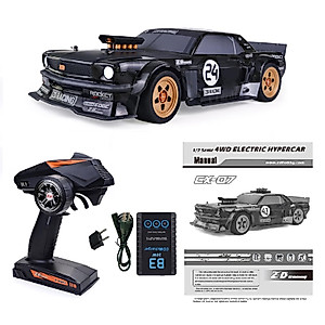 GoolRC ZD Racing Remote Control Car, 1:7 Scale, 70km/h 4WD Hypercar with 4282 2000KV Brushless Motor, 2.4G Remote Control, EU and US Plug Options