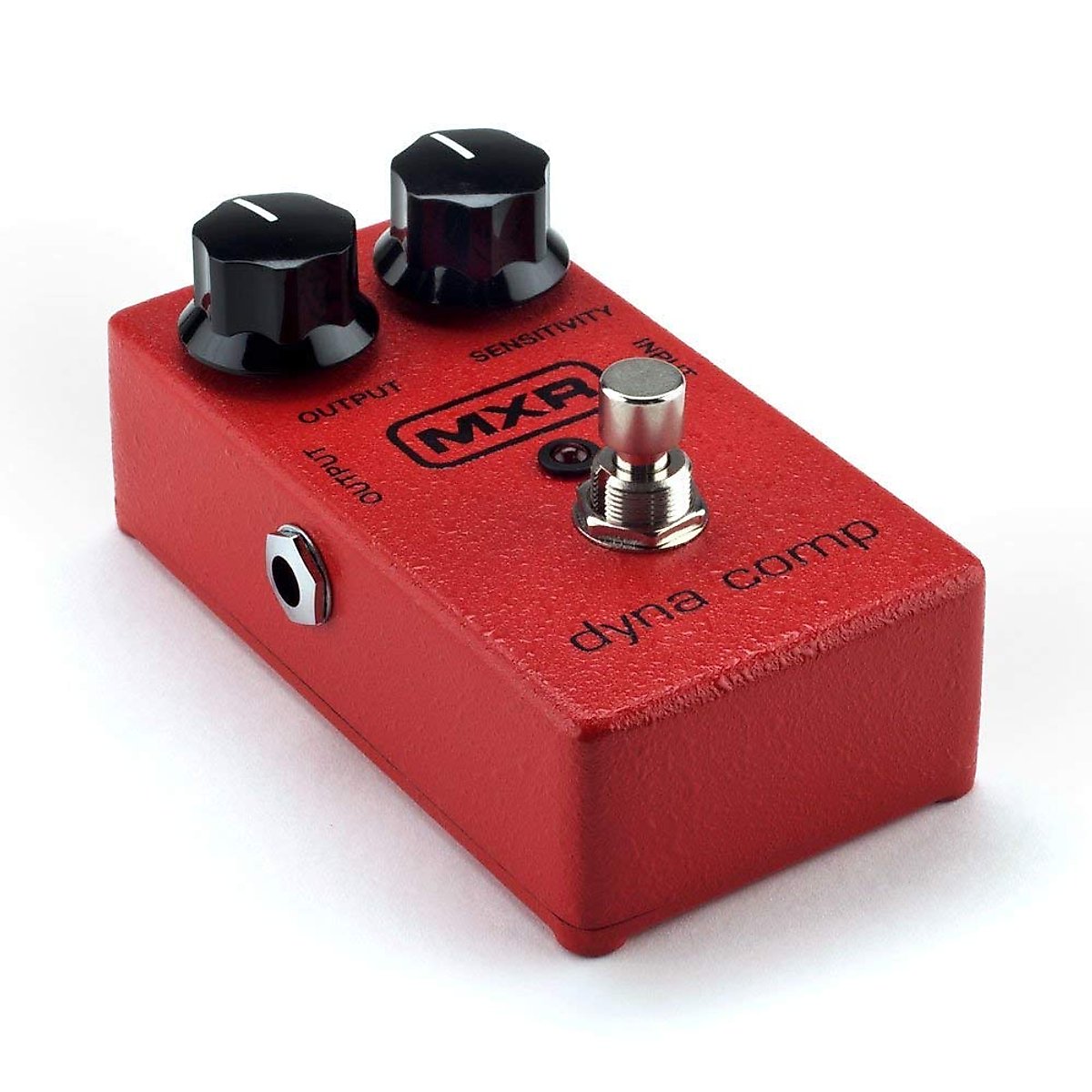 MXR M102 Dyna Comp Compact Guitar Compression Pedal with Output and Sensitivity Knobs Bundle with 2 Patch Cables