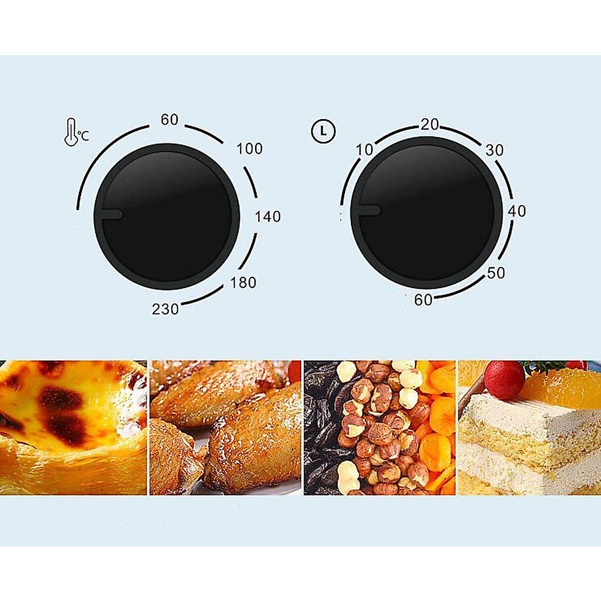 Mini Adjustable Temperature Control Timer Portable Home Baking Cake Bread Electric Oven 14L Mini Ovens