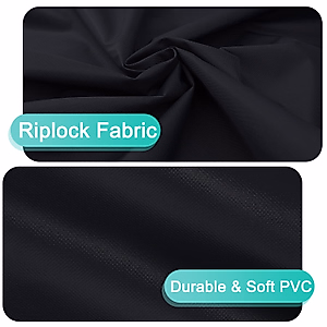 ABCCANOPY Coffee Table Cover Universal Outdoor Table Cover Small Table Cover Waterproof and Dustproof Furniture Cover 48x26x18 Black