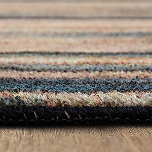 Mohawk Home Kearney Navy Area Rug, 5'x8', Tan