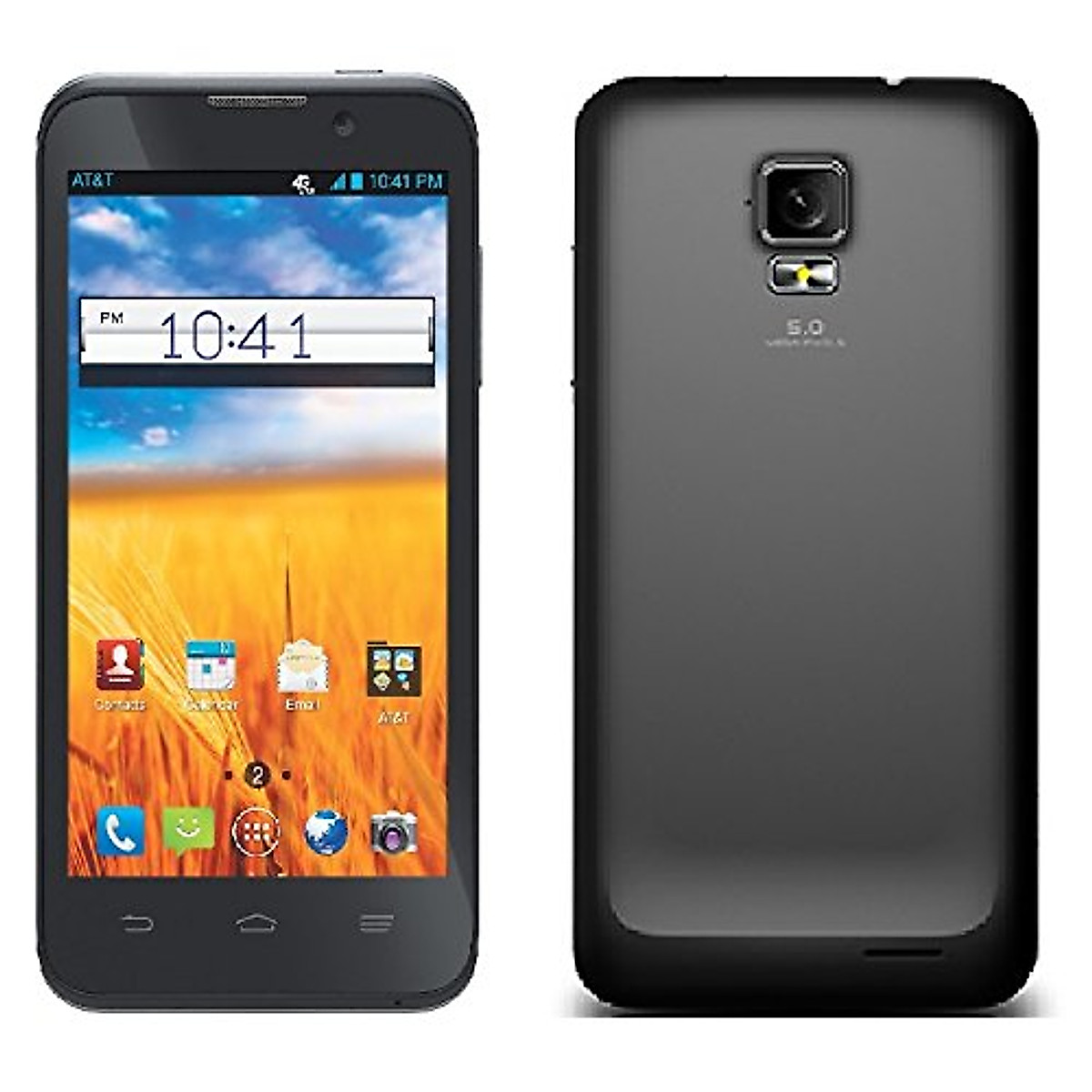 ZTE Z998 Unlocked GSM 4G LTE Dual-Core Android 4.1 Smartphone - Black