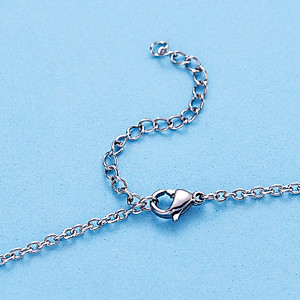 LParkin Sister Memorial Necklace My Sister Was So Amazing God Made Her My Angel Sympathy Gift (Necklace)