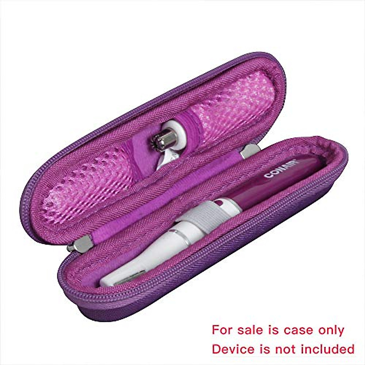 Hermitshell Hard Travel Case for Conair Satiny Smooth Ladies Lithium Ion Precision Trimmer - Purple (Only Case)