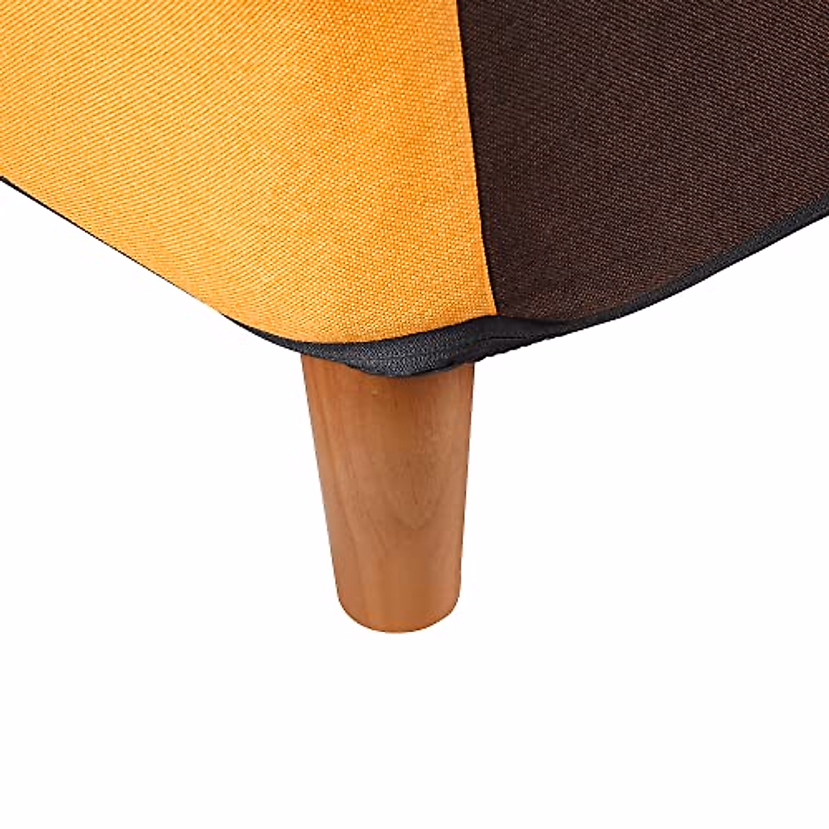 EMKK Convertible Futon Sofa Bed with 2 Pillows, Loveseat Sleeper, Recliner Couch with Adjustable Armrest and Wood Legs,3-Angle Backrest for Living Room Furniture Apartment Small Space, Colorful