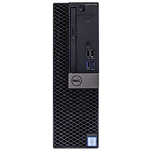 Dell Business Desktop Optiplex 5050 Desktop Computer, Intel Core i7 Quad Core, 16GB RAM, 500GB Solid State Drive, DVD, Wi-Fi, Windows 10 Pro, Periphio Wireless Keyboard, 1080p Webcam (Renewed)