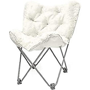 Urban Lifestyle Mongolian Butterfly Chair, White