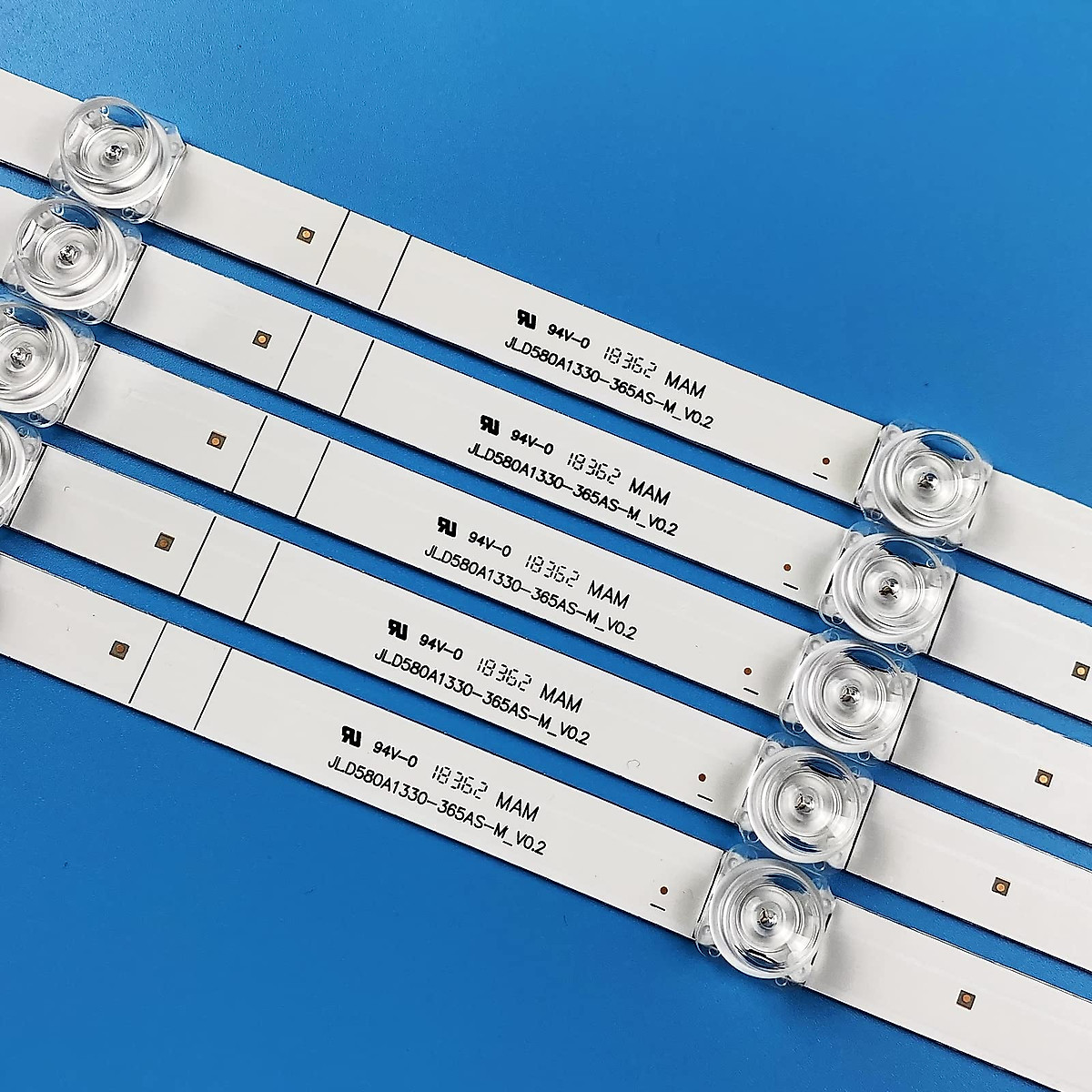 PANMILED LED Backlight strips for Hisense 58” TV JL.D580A1330-365AS-M_V02 H58AE6100 H58A6100 H58AE6000 H58AE6100UK 58R6E 58H6550E HZ58A55 HD580S1U02 HD580S1U91