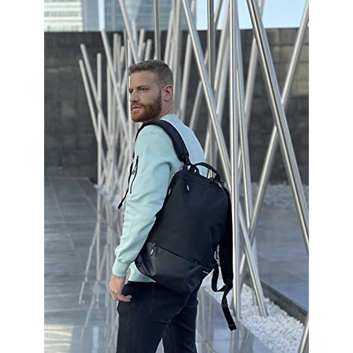 AP Ascentials Pro Spire, Backpack for Men, Travel Bags, Laptop Backpacks, Business Backpack with 15'' Laptop Sleeve, Backpack for school