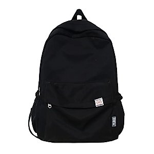 JQWSVE Aesthetic Backpack Sage Green Backpack for Women Solid Color Y2k Backpack Cute Kawaii Backpack Travel Laptop Backpack